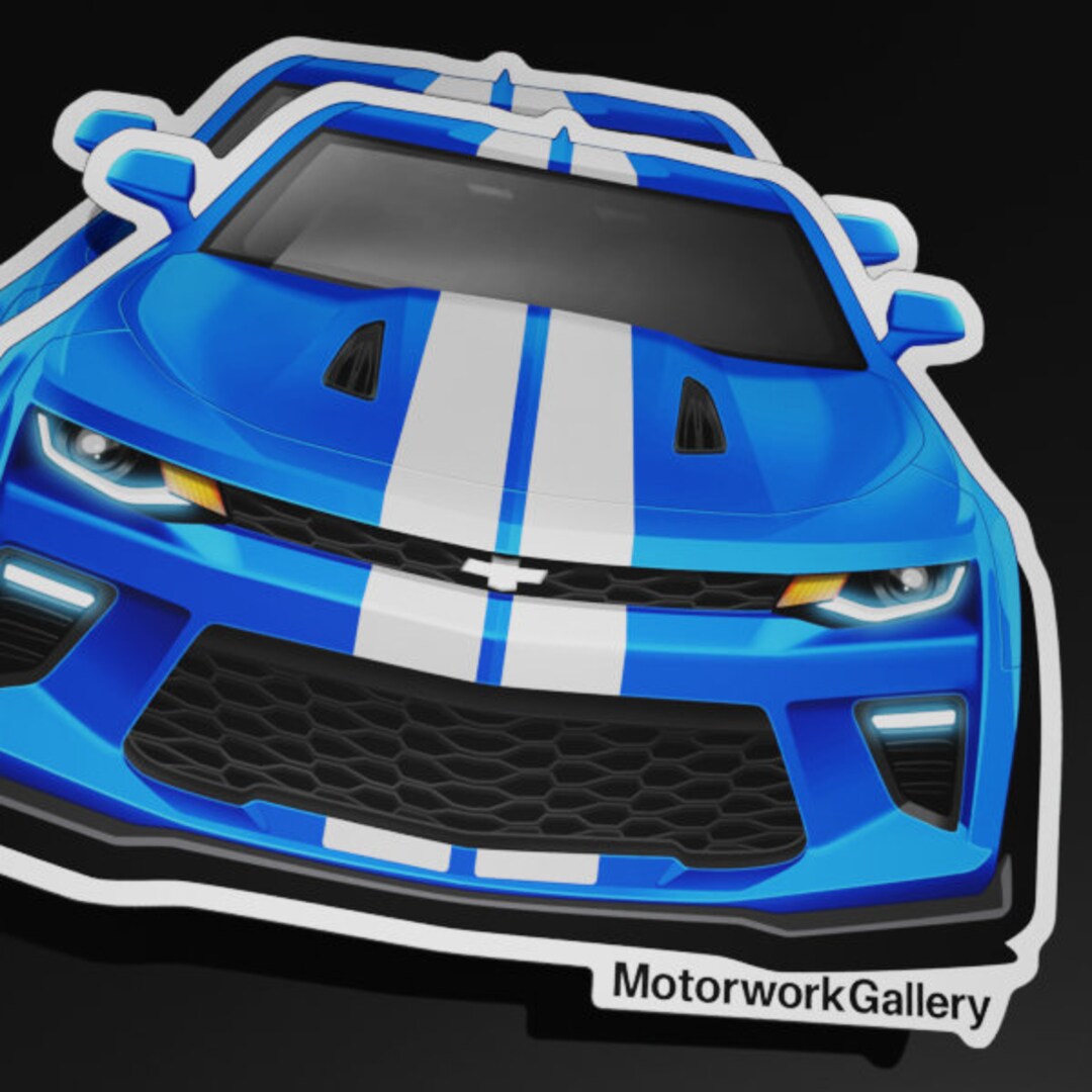 Chevrolet Camaro Sticker 6th Gen - Etsy