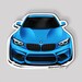 BMW F87 M2 Sticker Long Beach Blue N55 - Etsy