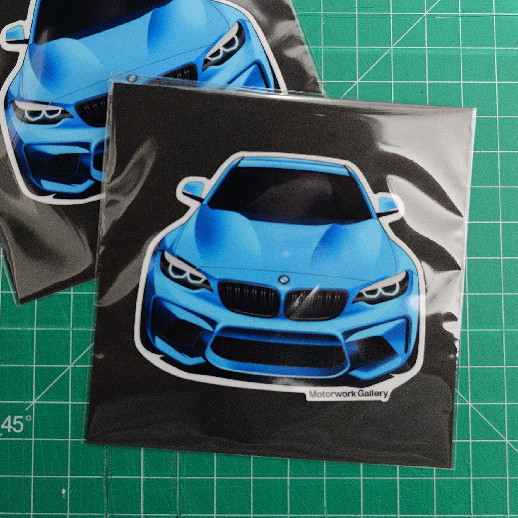 BMW F87 M2 Sticker Long Beach Blue N55 - Etsy