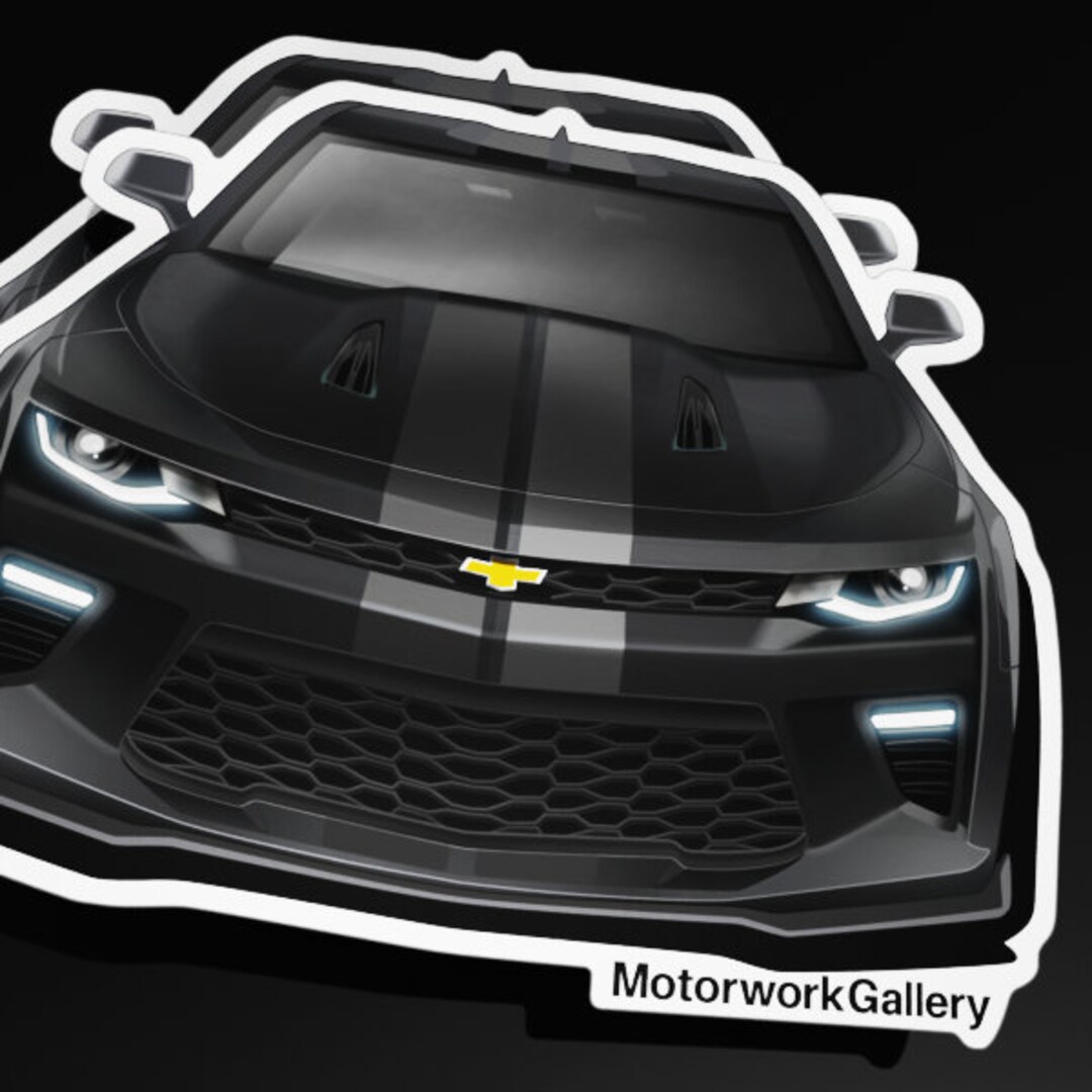 Chevrolet Camaro Sticker 6th Gen - Etsy