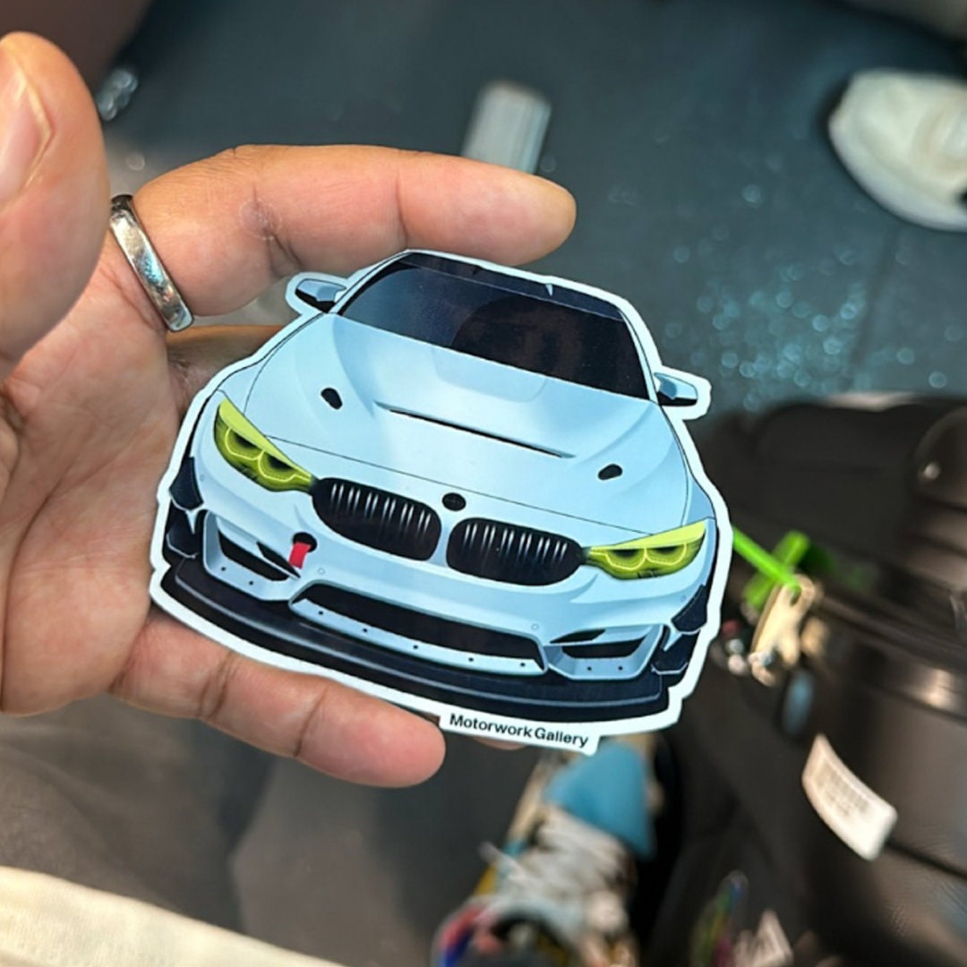 M4 Sticker GT4 Alpine White S55 B58 N55 - Etsy