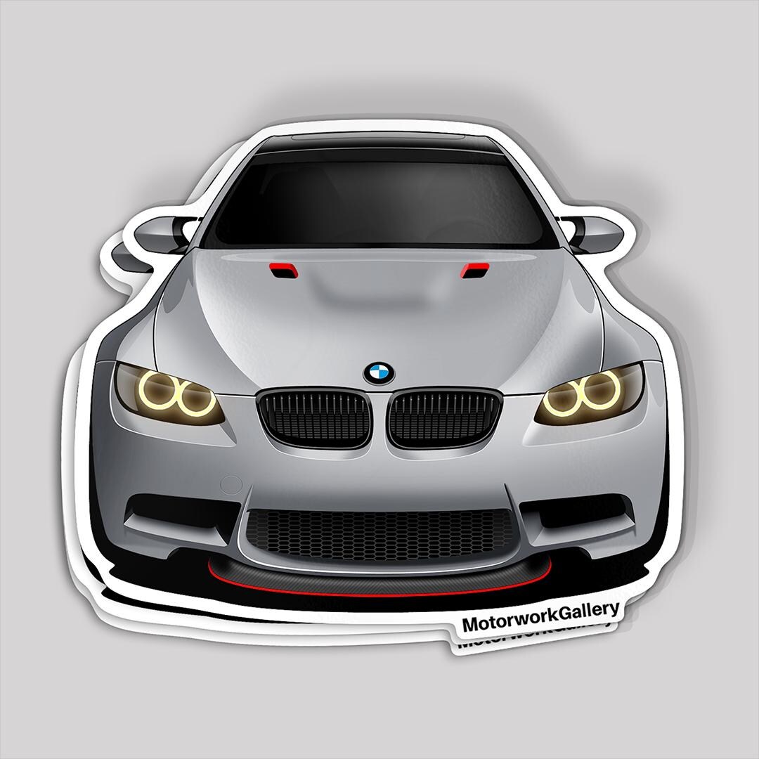 BMW E90 M3 Sticker CRT - Etsy