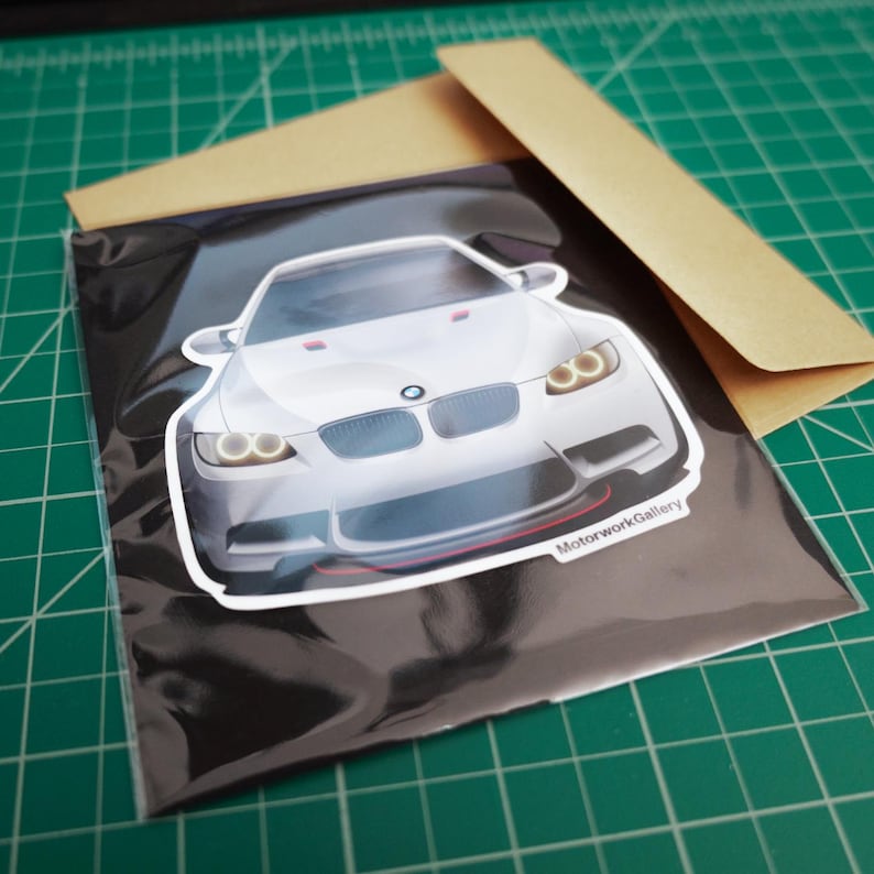 BMW E90 M3 Sticker CRT - Etsy