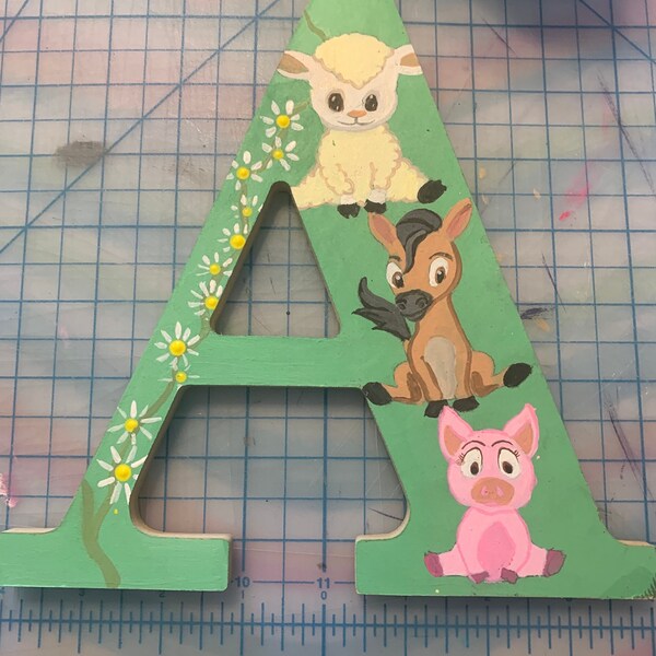 Hand Painted Letters - Etsy