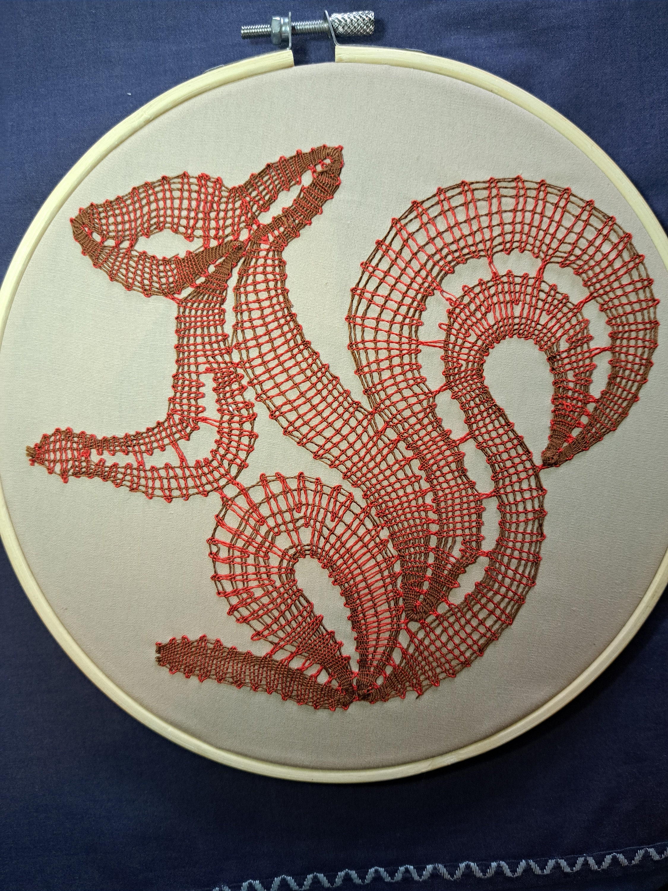 Bobbin Lace Picture of a Red Squirrel - Etsy