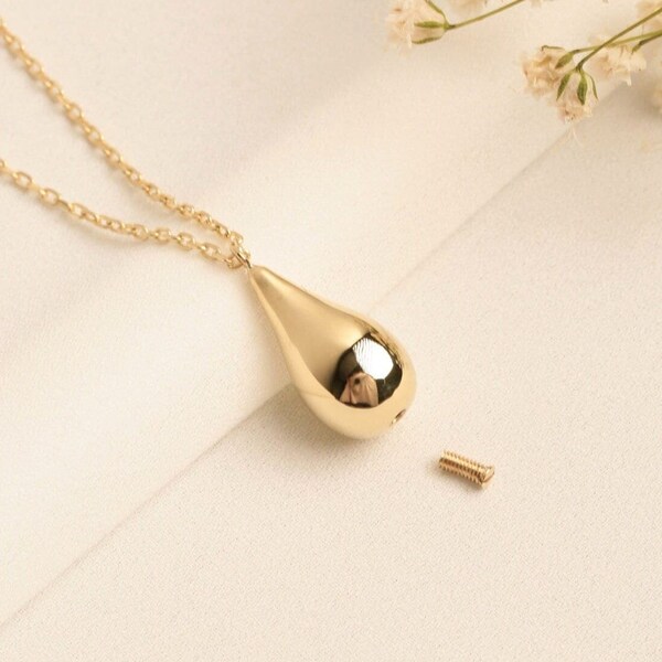 Tear Drop Necklace - Etsy