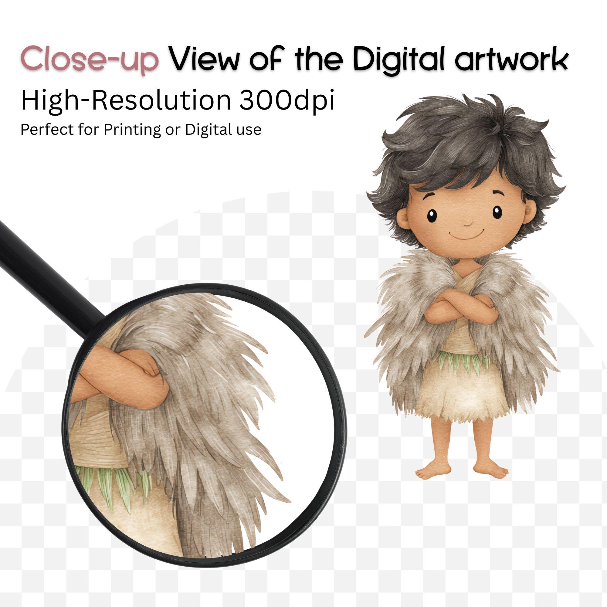 Multicultural Kids Clipart Bundle: Watercolor Cultural Dress Pngs ...