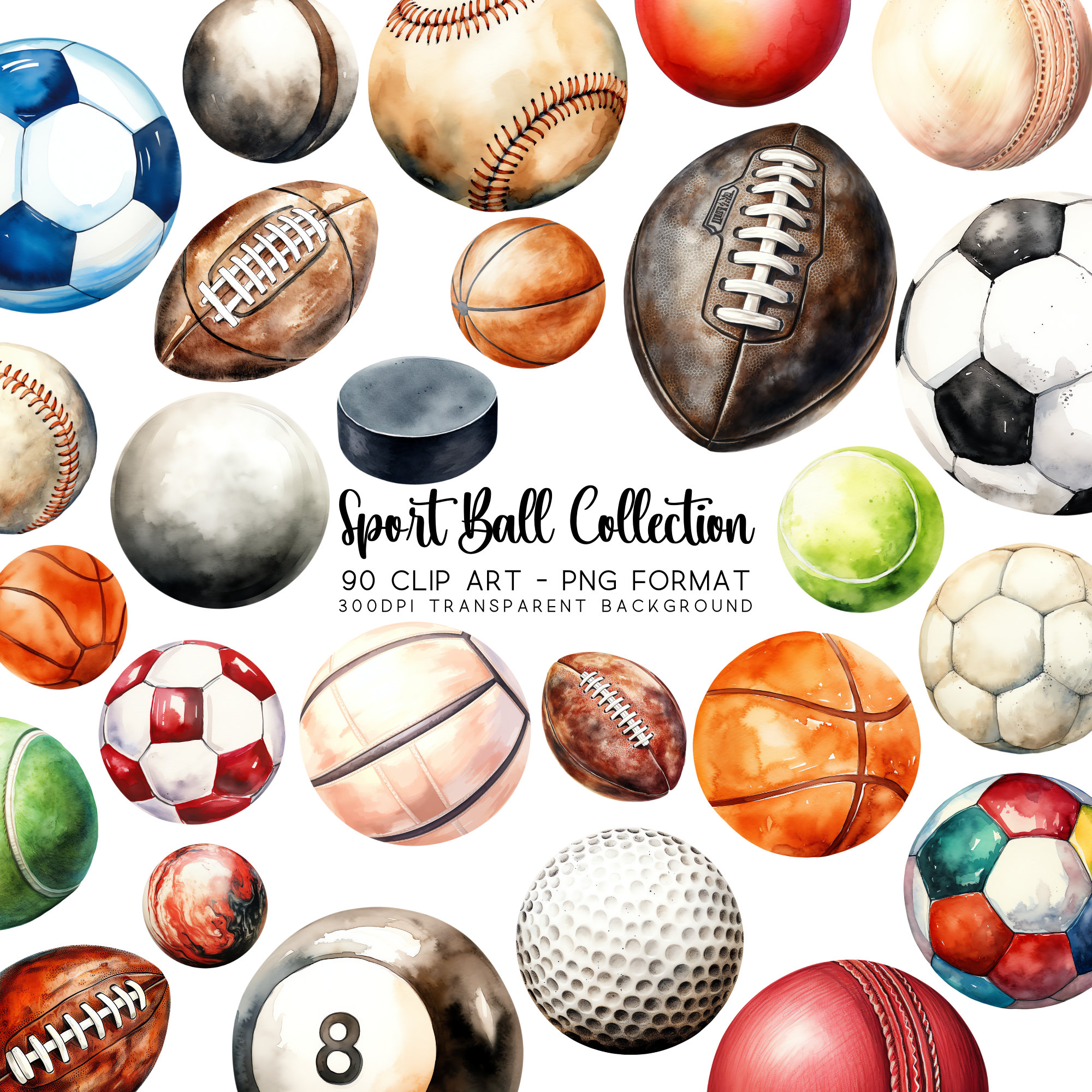 Sports Ball Collage