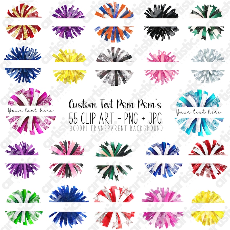 Cheer Pom Poms - Etsy