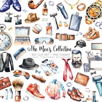 Father Day Clipart Set 1, PNG Files 300 Dpi. - Etsy