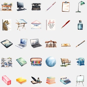 Writing Clipart Collection - 130 PNG Transparent Image Files | Writer ...