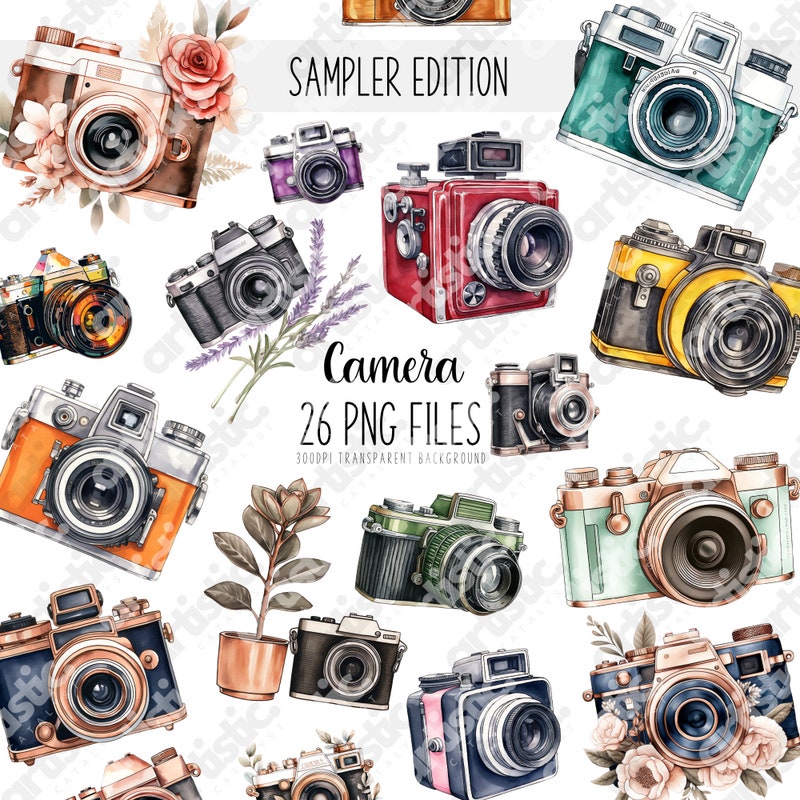 Camera Clipart - Etsy