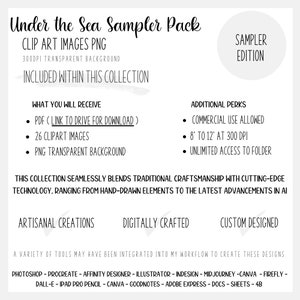 Under the Sea Clipart Bundle Watercolor Sea Life, Dolphin, Sea Turtle ...