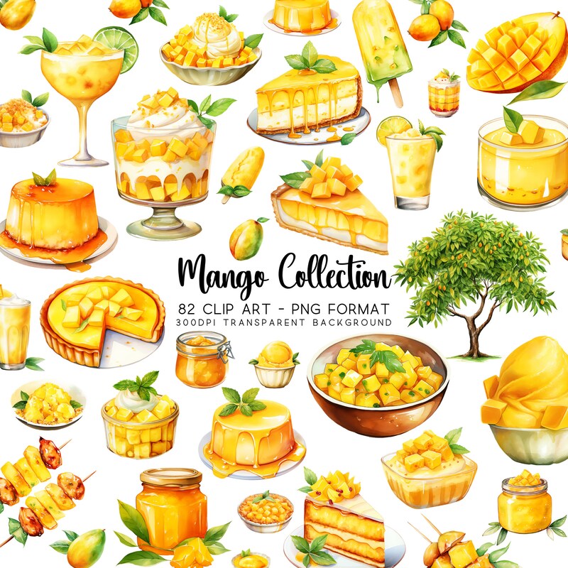 Mango Print - Etsy