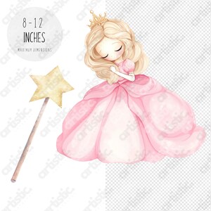 Princess Clipart, Beauty Princess Gift, Fairytale Characters PNG ...