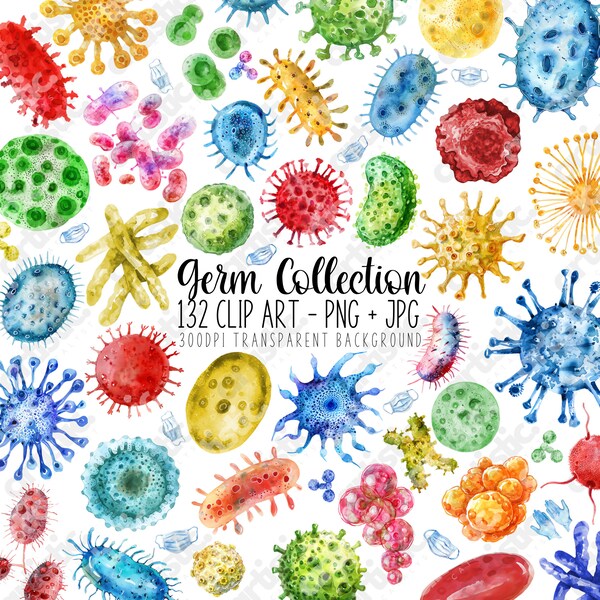 Bacteria Art - Etsy