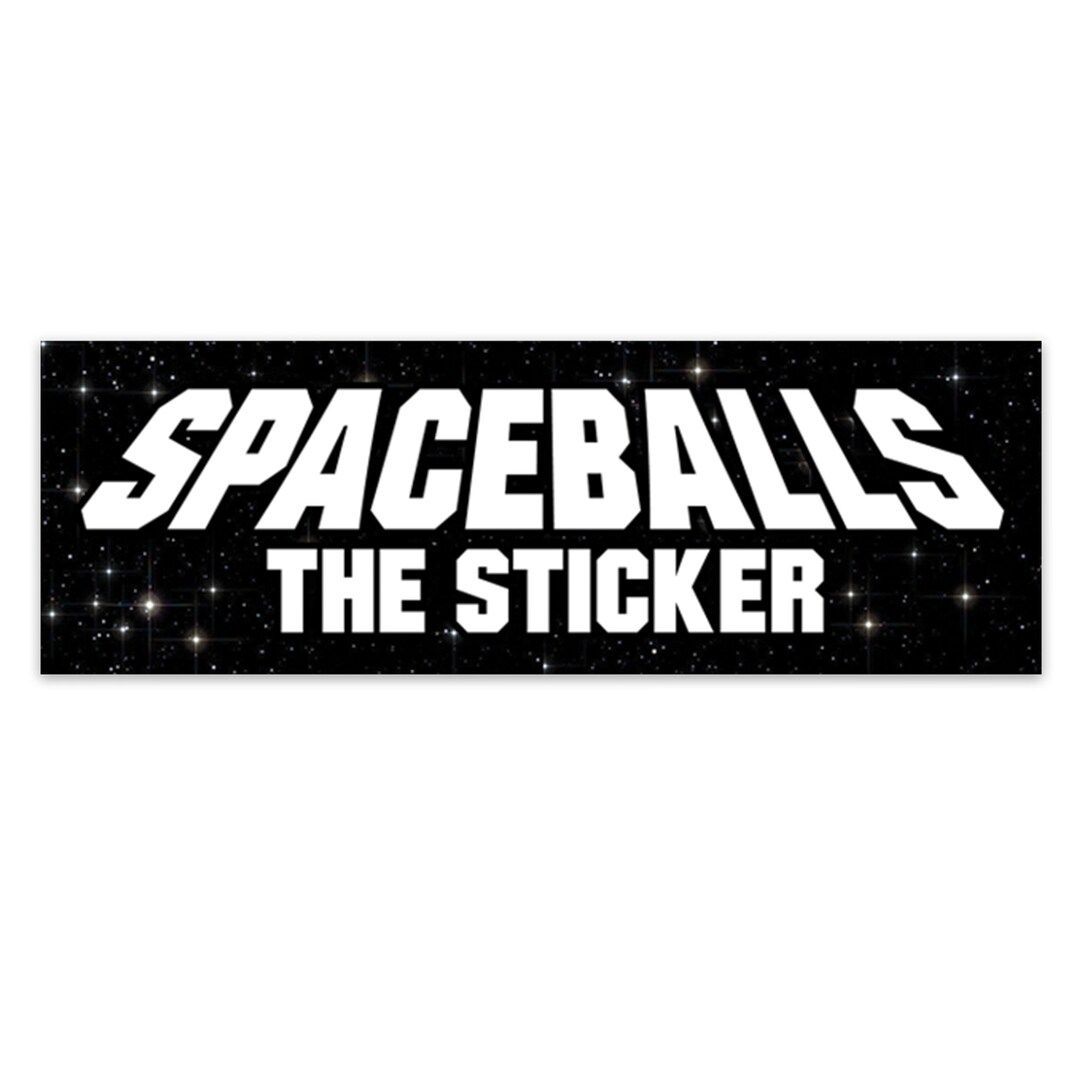 Spaceballs the Sticker Sticker - Etsy