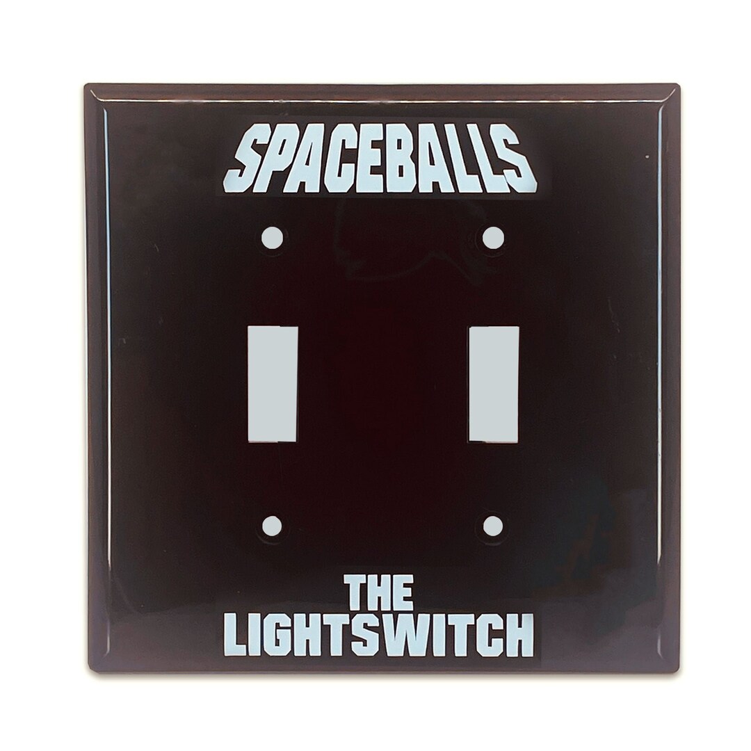 Spaceballs Black Light Switch Cover - Etsy