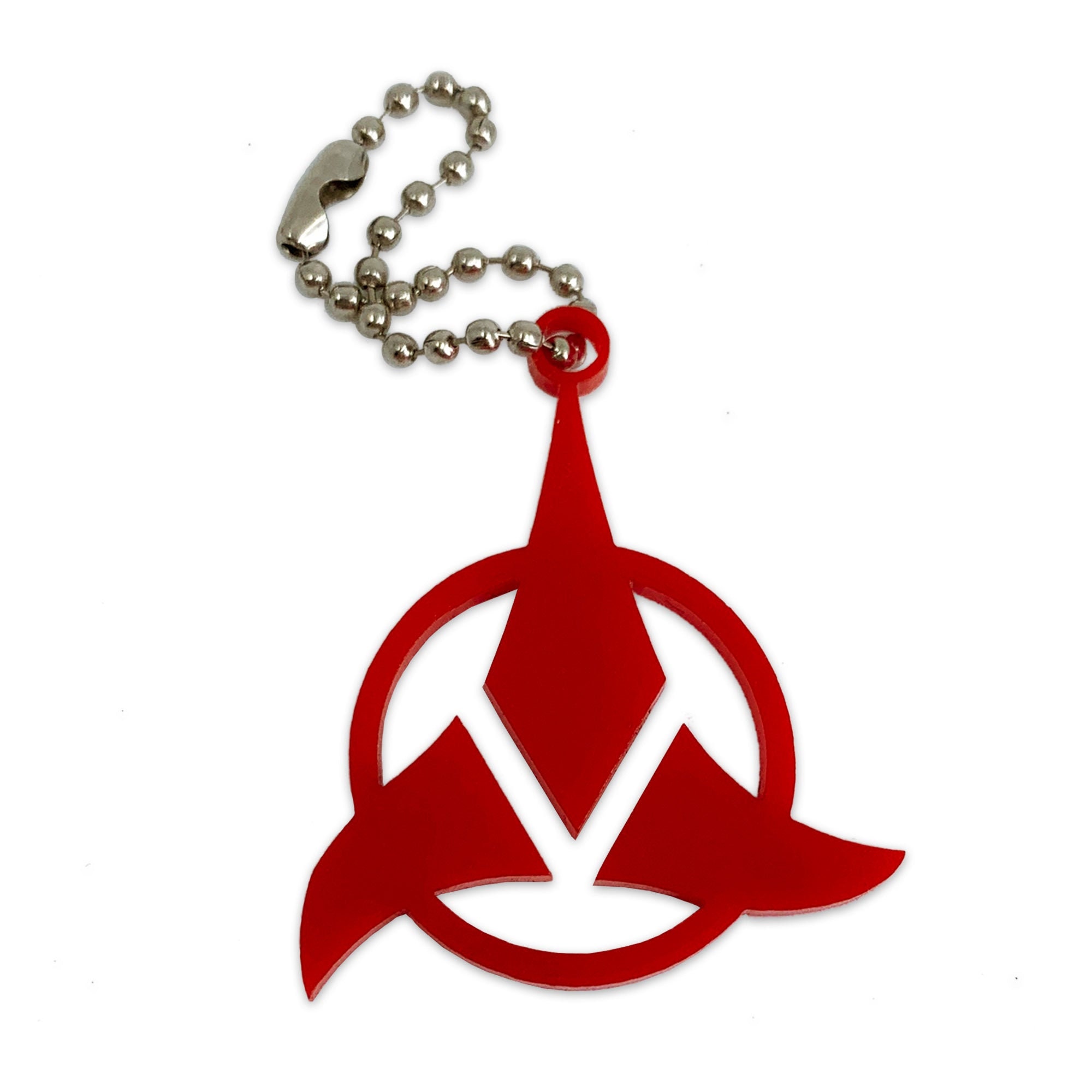 Klingon Logo Keychain - Etsy