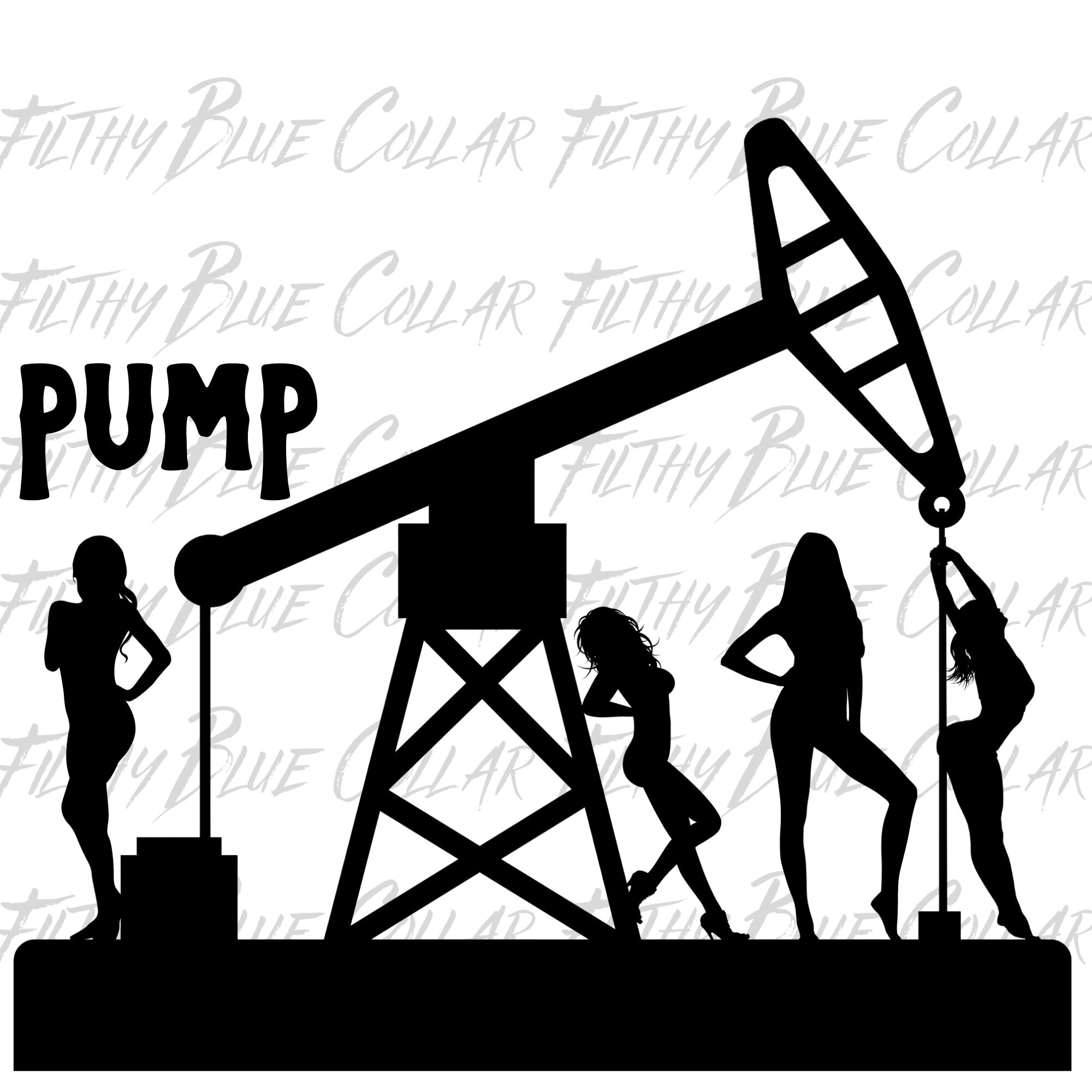 Blue Collar Logo Silhouette