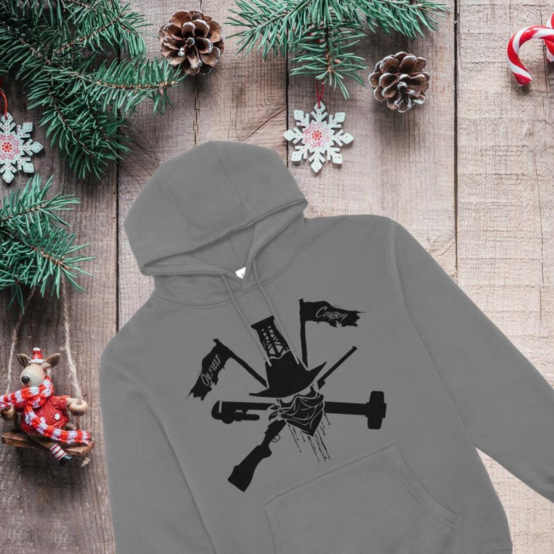 Oilfield Roughneck Cowboy Blue Collar SVG - Etsy