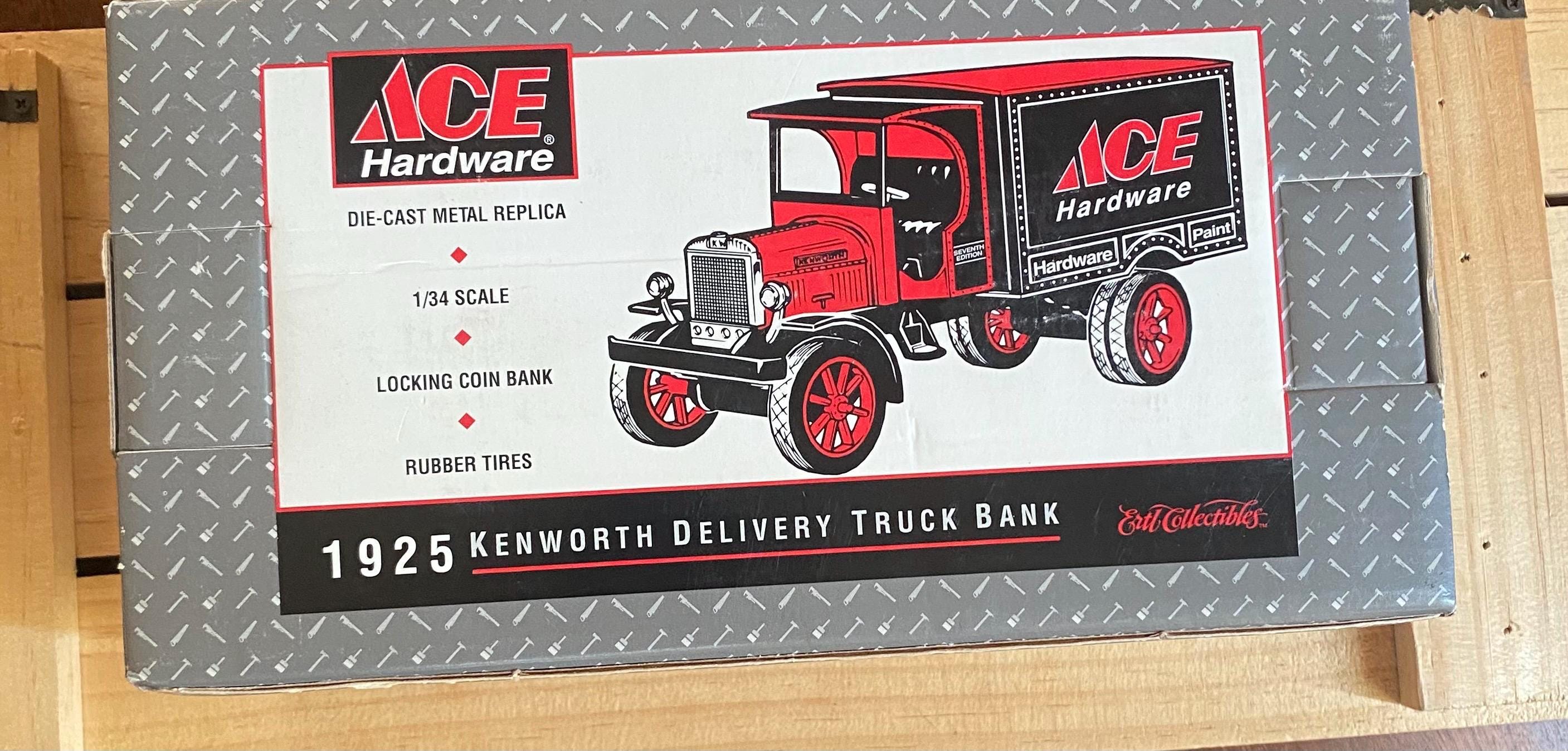 Vintage Ace Hardware Kenworth Toy Delivery Truck Die Cast Metal Bank - Etsy