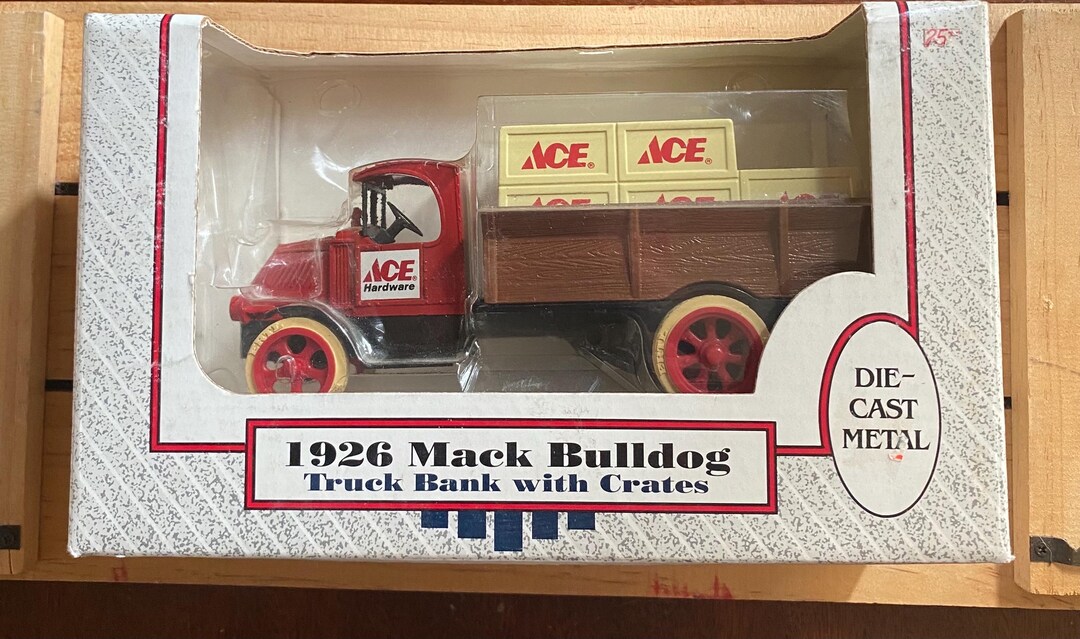 Vintage Ace Hardware 1926 Mack Bulldog Toy Truck Coin Bank - Etsy