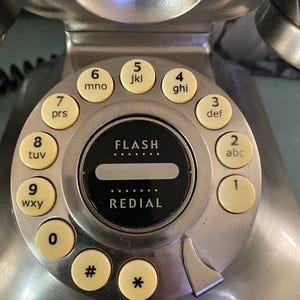 Vintage Rotary Style Push Button Decor Accent* Rustic Retro Vintage ...