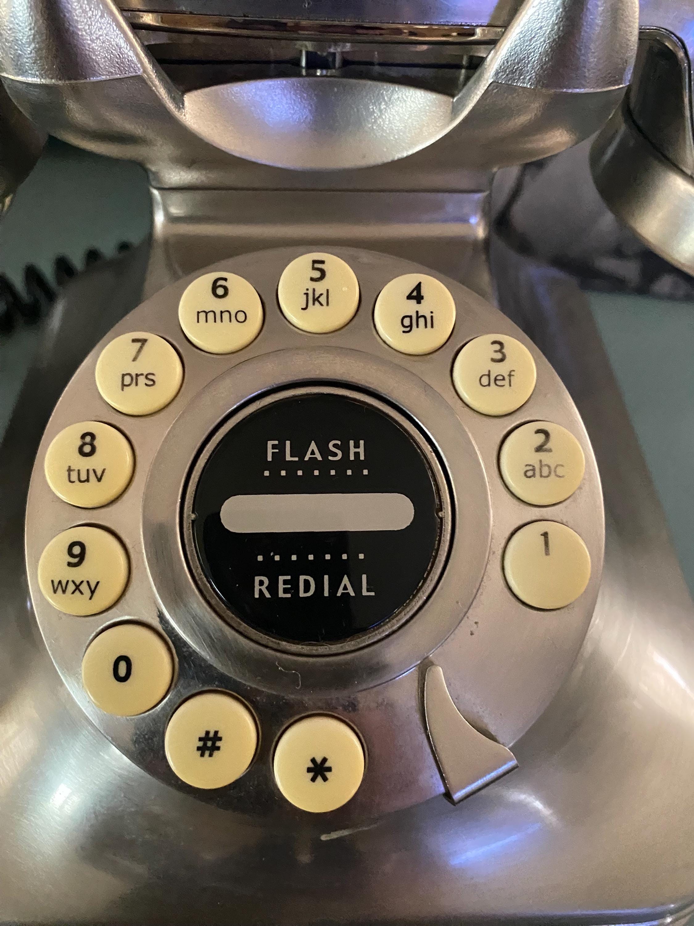Vintage Rotary Style Push Button Decor Accent* Rustic Retro Vintage ...