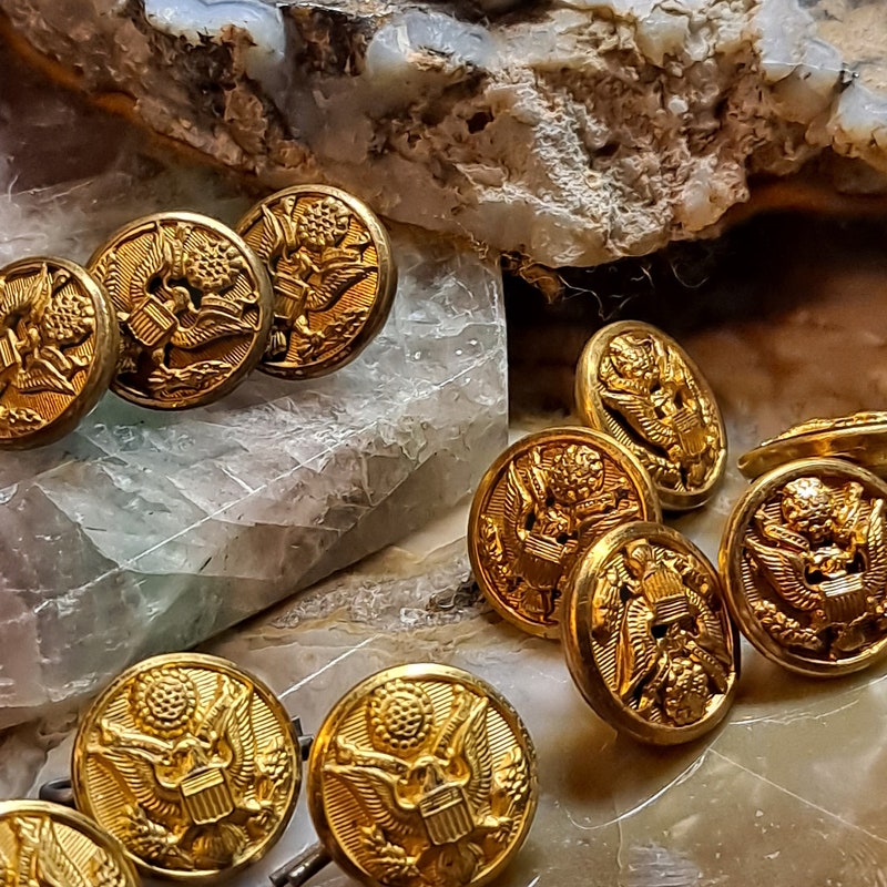 Us Army Buttons - Etsy
