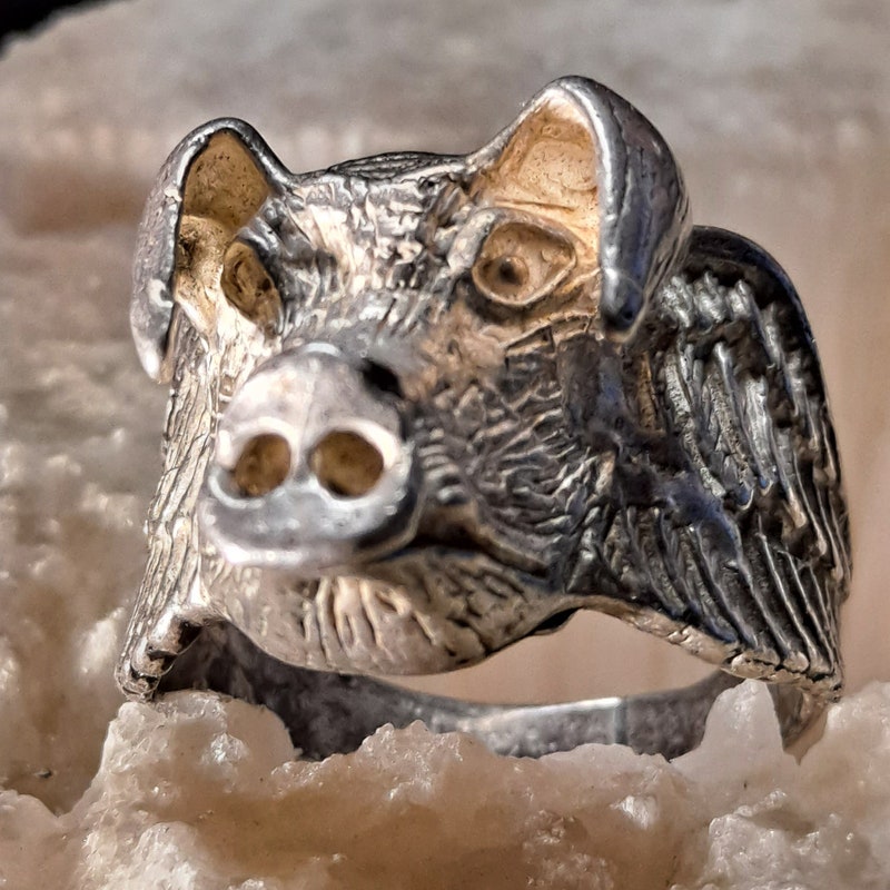 Pig Ring - Etsy