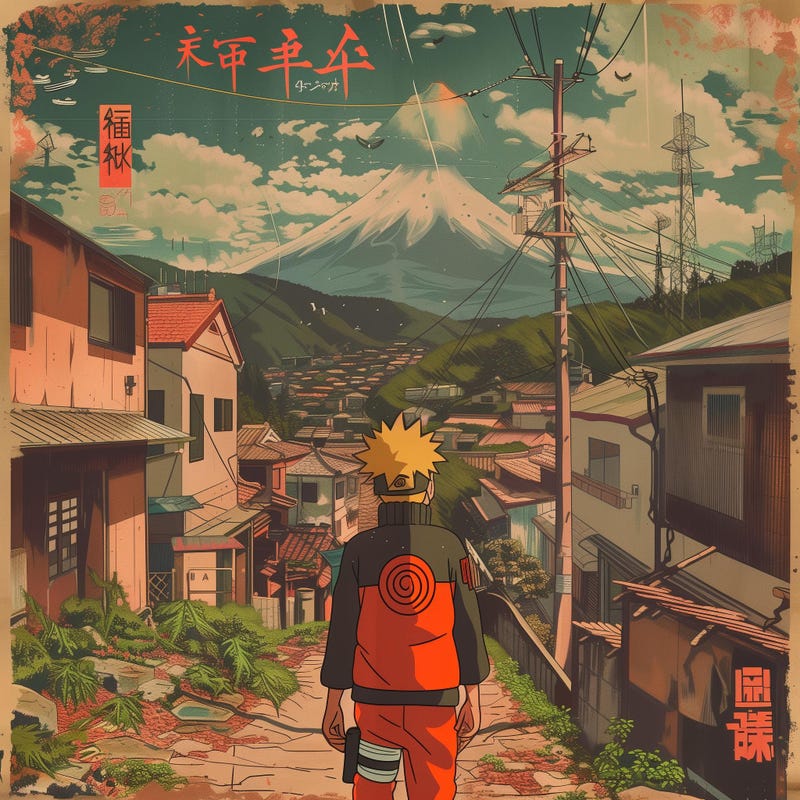 Naruto Poster - Etsy UK
