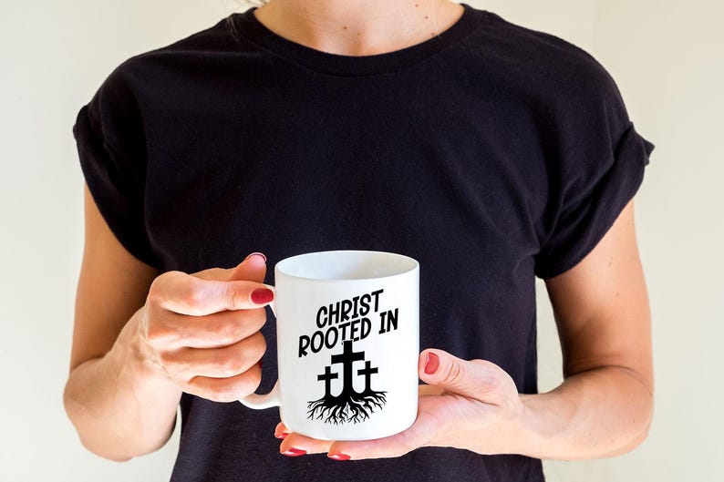 Rooted in Christ SVG, Cut File, Instant Download, Cricut,silhouette ...
