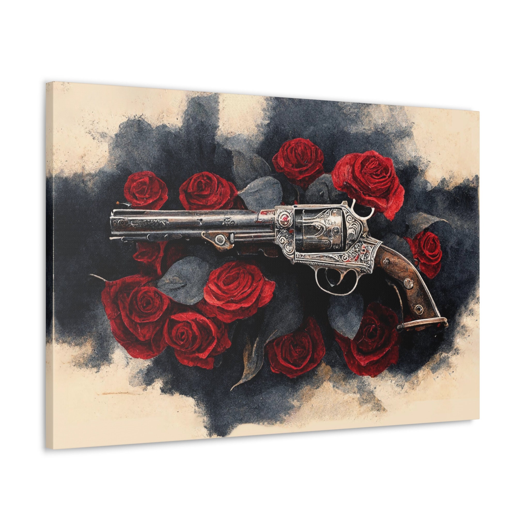 The Dark Tower Roland's Revolver Watercolor Painting - Etsy