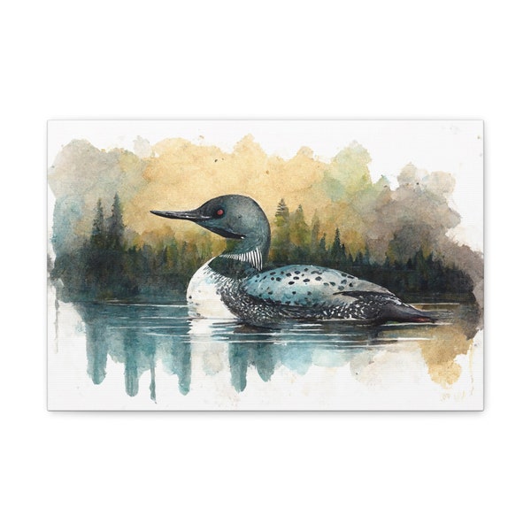 Loon Painting - Etsy