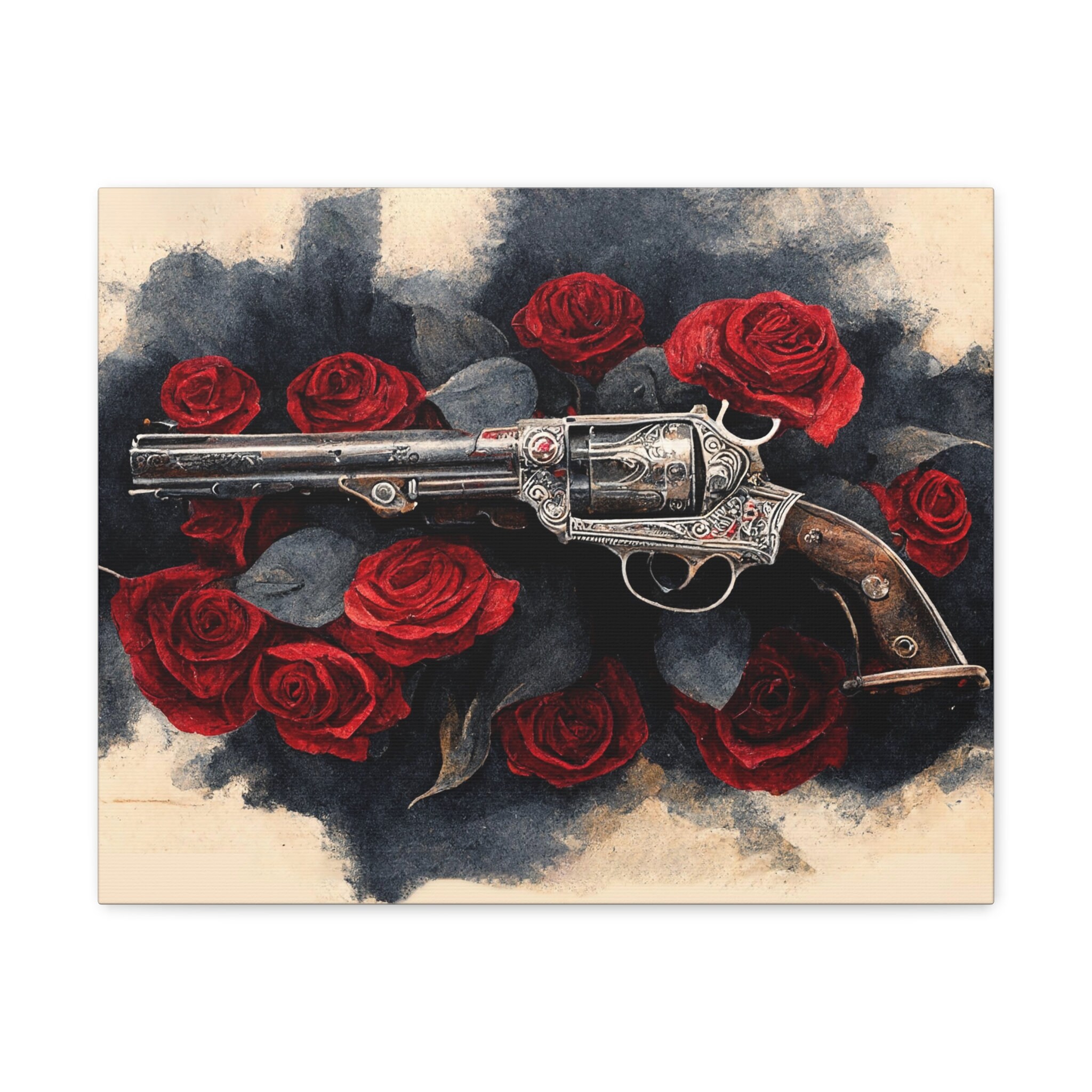 The Dark Tower Roland's Revolver Watercolor Painting - Etsy