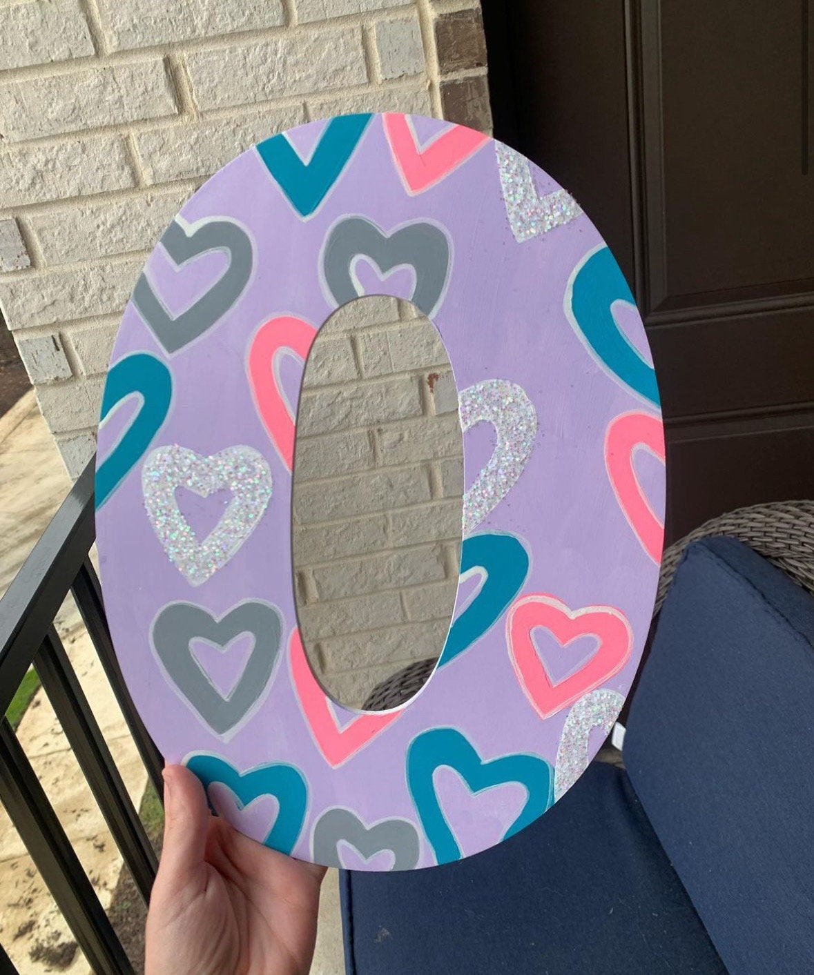 CUSTOM LETTER PAINTING, Preppy Dorm Painting, Wooden Painted Letters ...