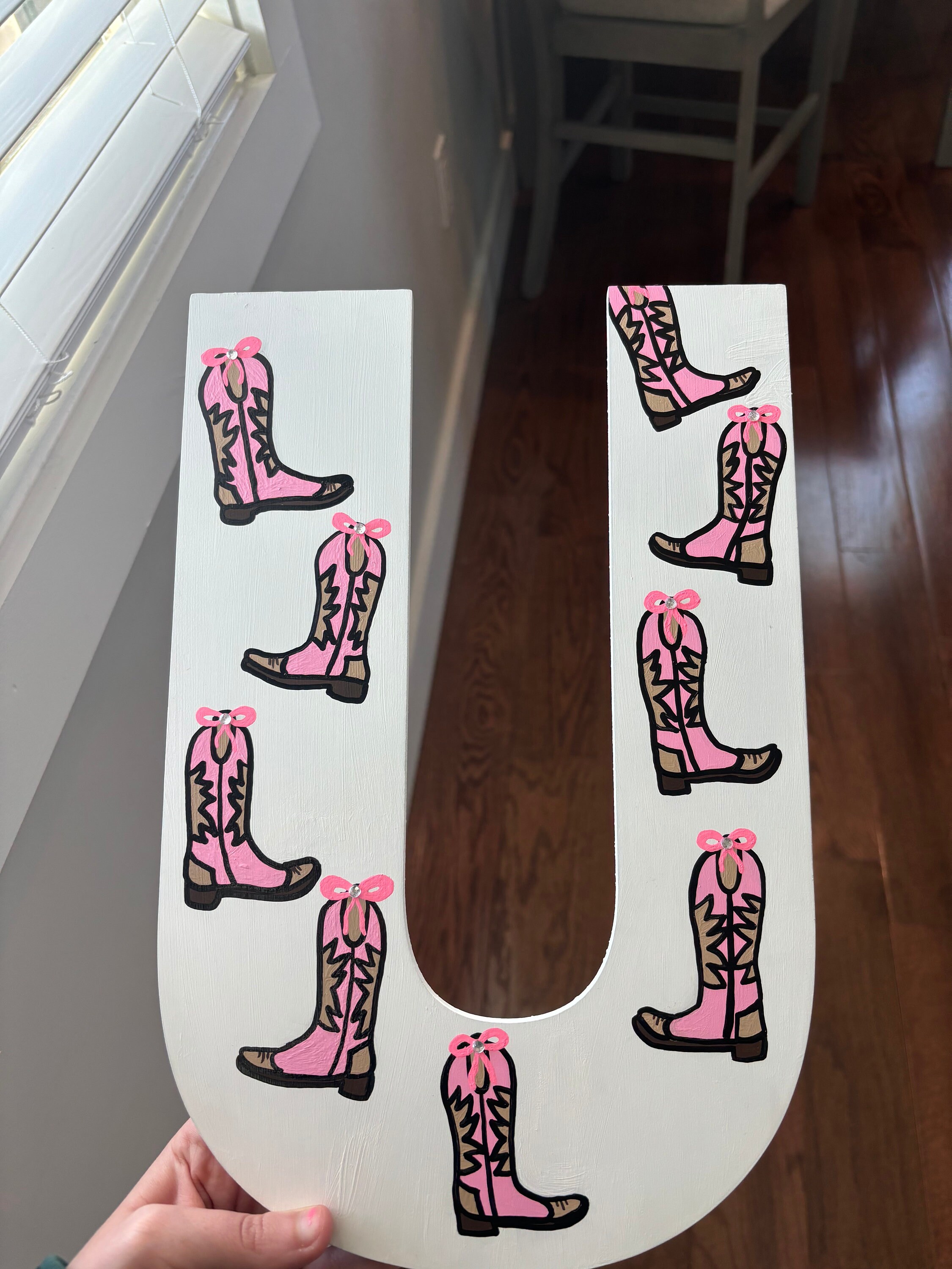 CUSTOM LETTER PAINTING, Preppy Dorm Painting, Wooden Painted Letters ...