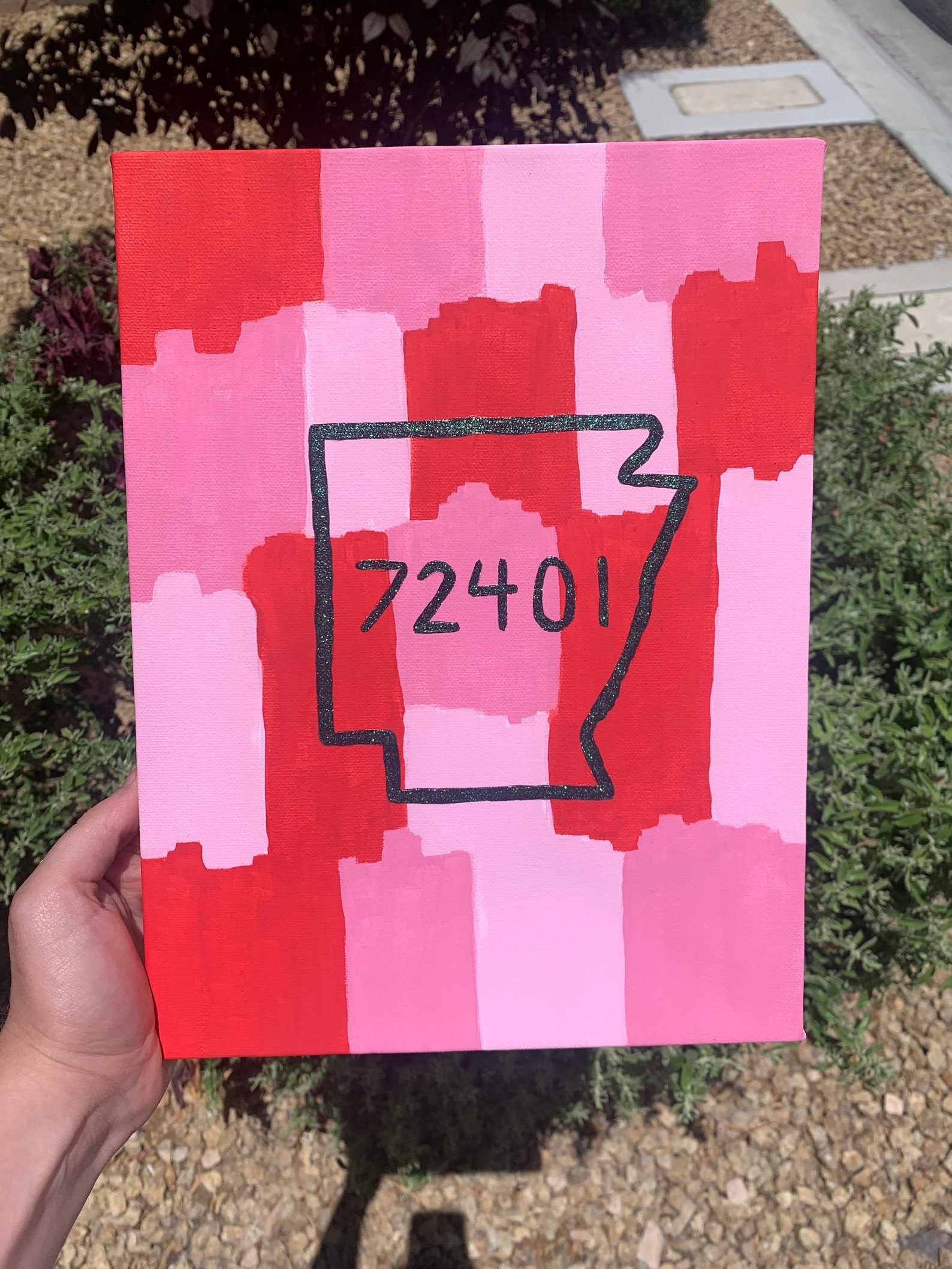 CUSTOM COLLEGE DORM Painting, Preppy Dorm Painting - Etsy