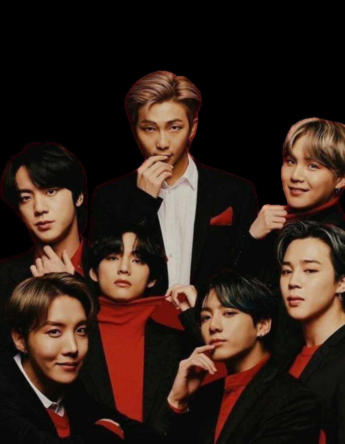 BTS PNG Group Images - Etsy