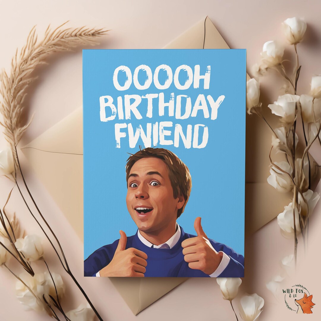 Inbetweeners Birthday Friend! | Birthday Card | Funny Card - Etsy
