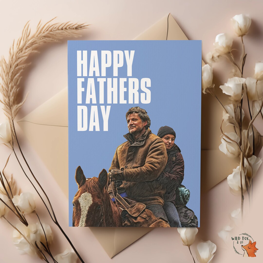 The Last of Us Fathers Day Card! - Etsy