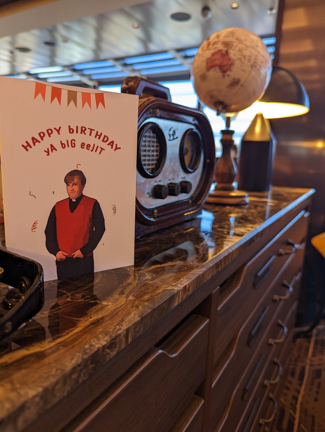 Father Dougal Mcguire Birthday Card Happy Birthday You Big Eejit Father ...