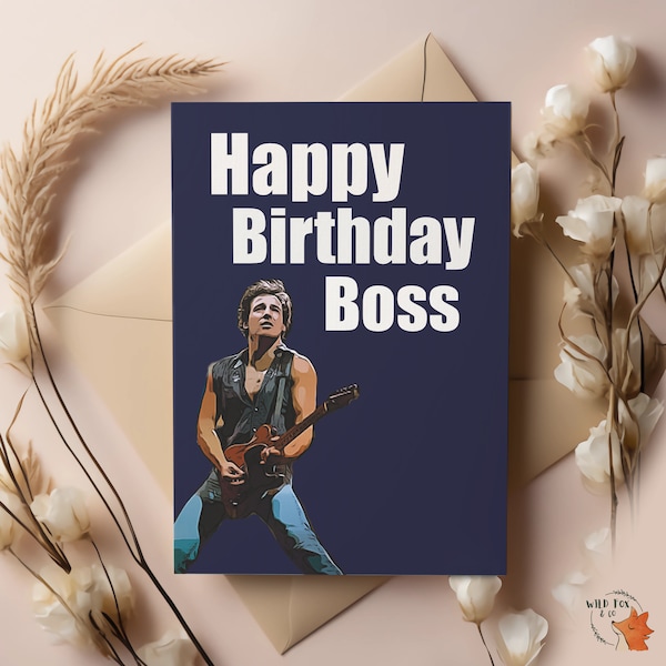 Bruce Springsteen - Etsy UK