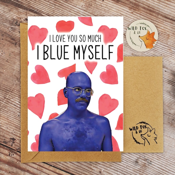 Blue Myself - Etsy