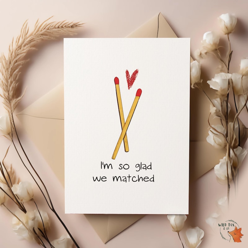 Tinder Card - Etsy