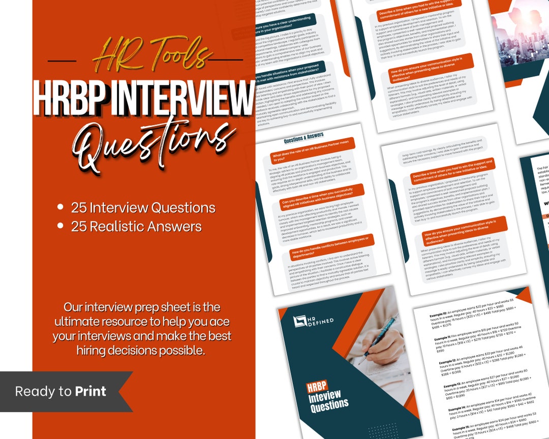 Practice: HR Business Partner Interview Question Prep - Etsy