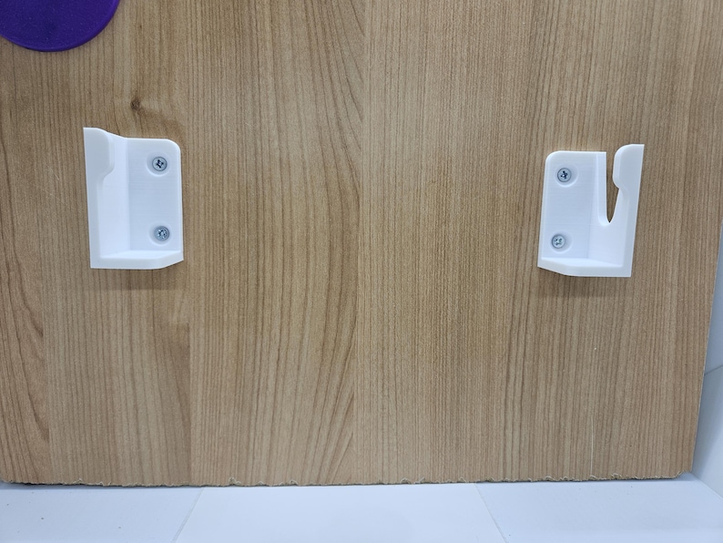 Extension Lead Mounting Brackets: Desk & Wall Cord Organizer (set of 3 ...