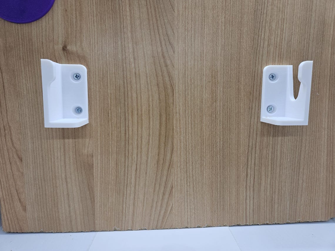 Extension Lead Mounting Brackets: Desk & Wall Cord Organizer (set of 3 ...