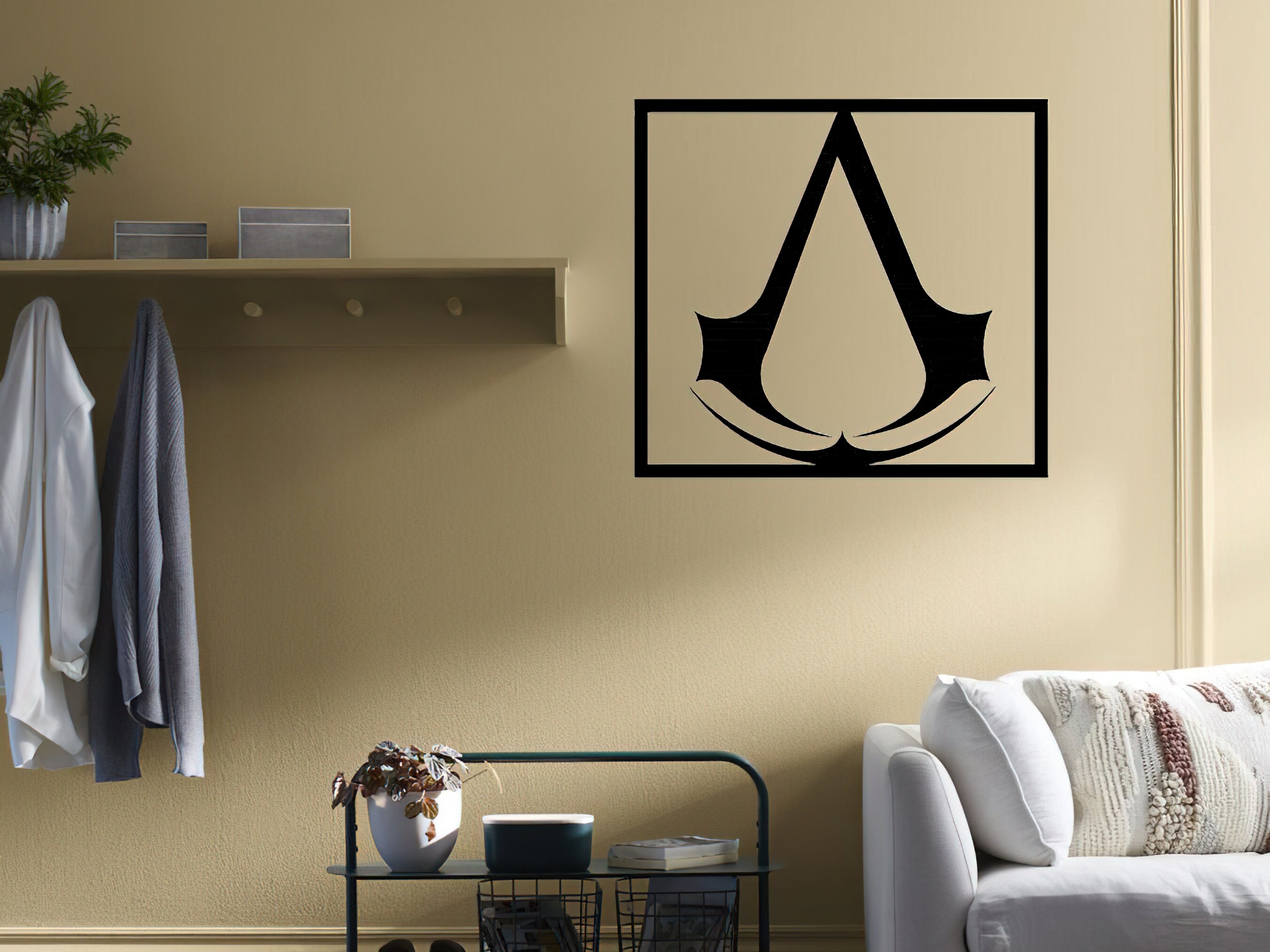 Assasin's Creed Symbol, Wall Art Svg, Dxf, Dwg, Png and Pdf Files ...